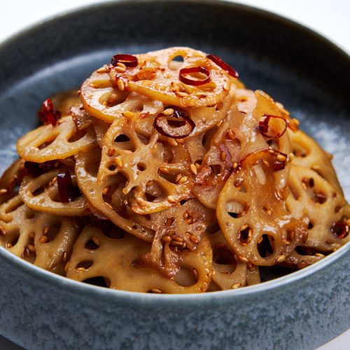 Kinpira Renkon (Lotus Root)