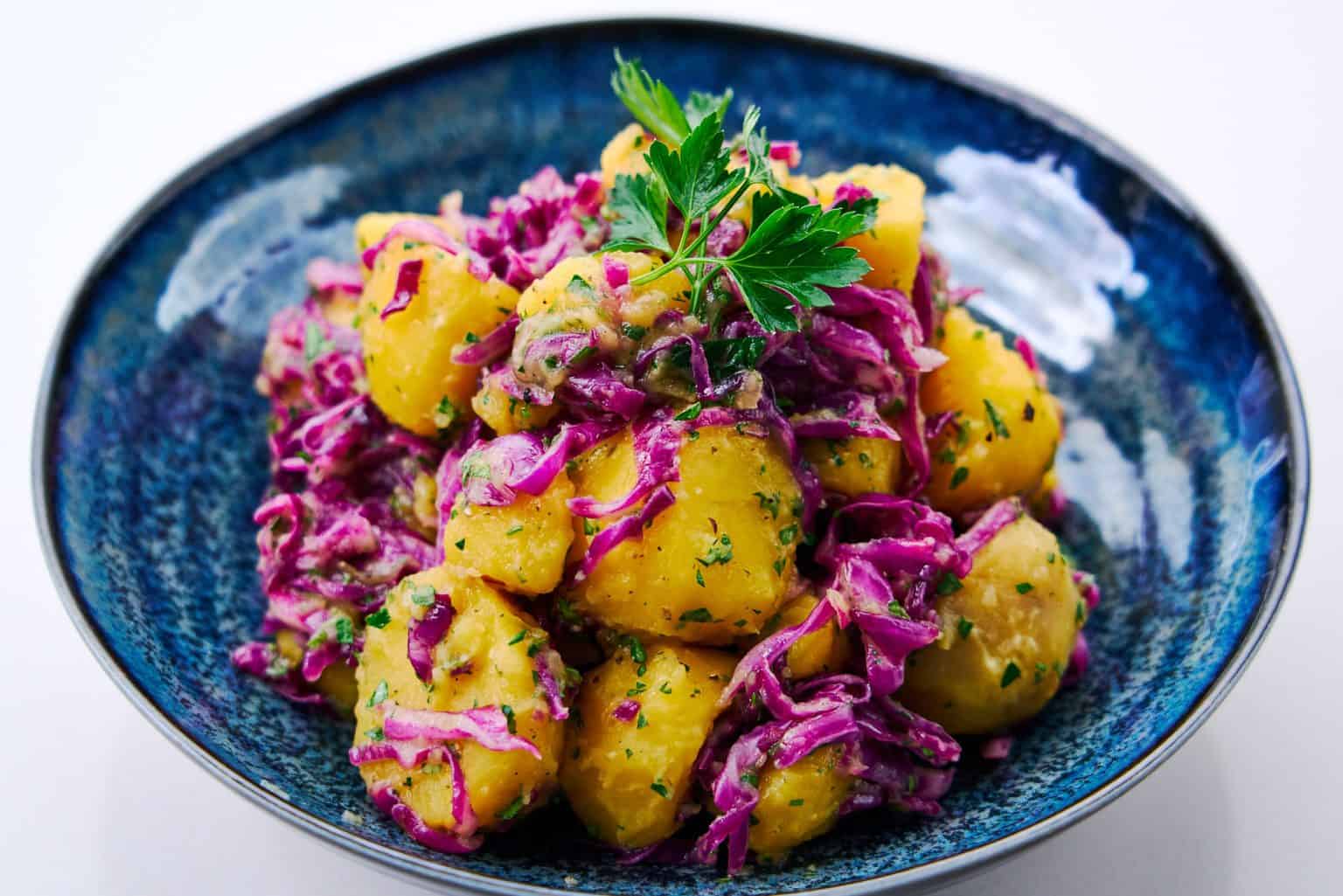 Pickled Cabbage & Potato Salad - Marc's Recipes